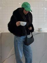 Jenna Faux Fur Coat – SEAME
